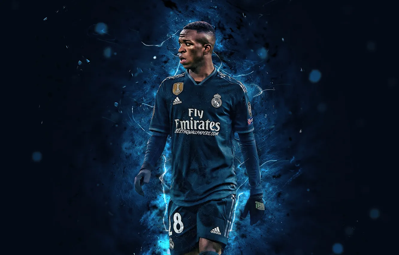 Wallpaper Football, Real Madrid, Brazilian, Vinicius Junior, Vini Jr ...