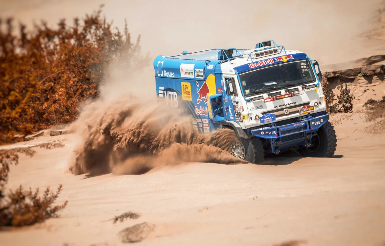 Wallpaper Sand, Sport, Speed, Truck, Race, Master, Russia, 500, Kamaz ...