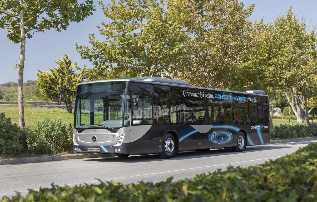 Wallpaper Mercedes Benz, Hybrid, city bus, connect for mobile and ...