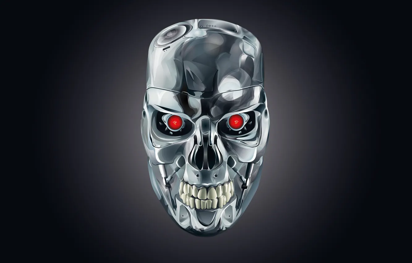 Wallpaper robot, terminator, cyborg for mobile and desktop, section ...