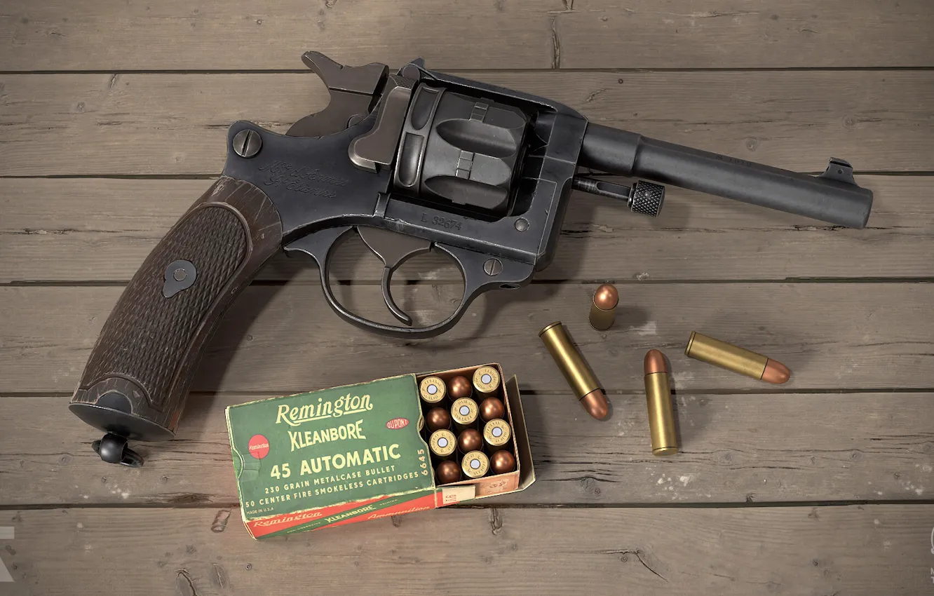 Wallpaper France, Revolver, Lebel Model 1892 for mobile and desktop ...