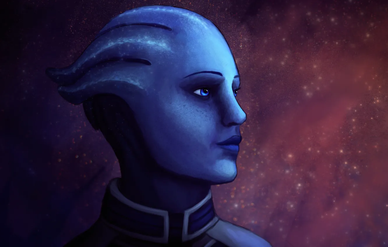 Wallpaper Mass Effect, liara, asari, Liara T Soni, scientist for mobile and desktop, section ...