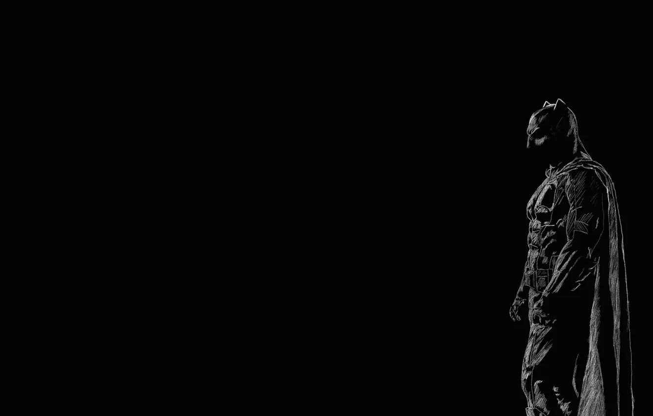 Wallpaper batman, the film, minimalism, Batman, minimalism, the dark ...