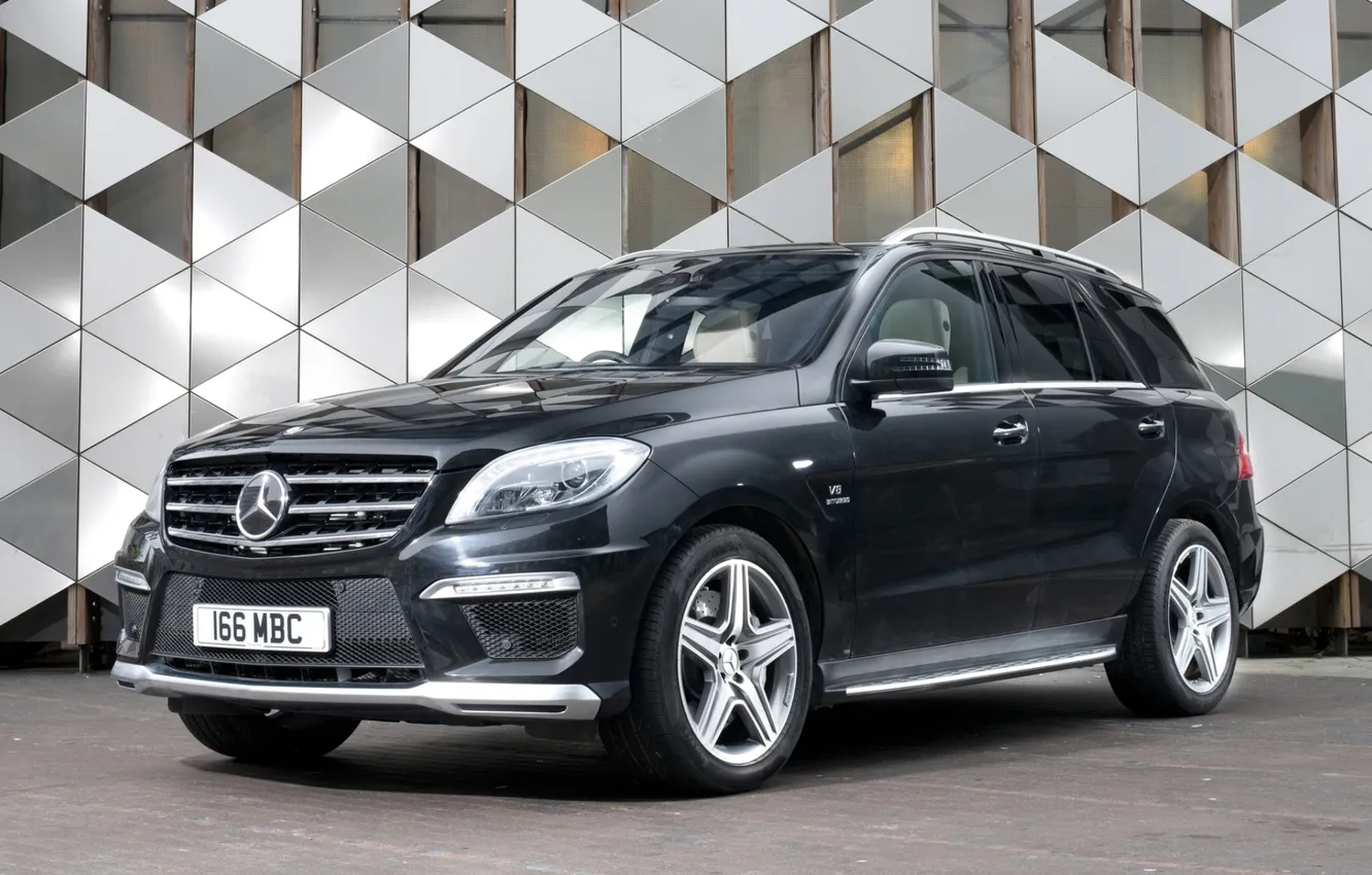 Wallpaper Mercedes-Benz, jeep, Mercedes, AMG, the front, ML63 for ...