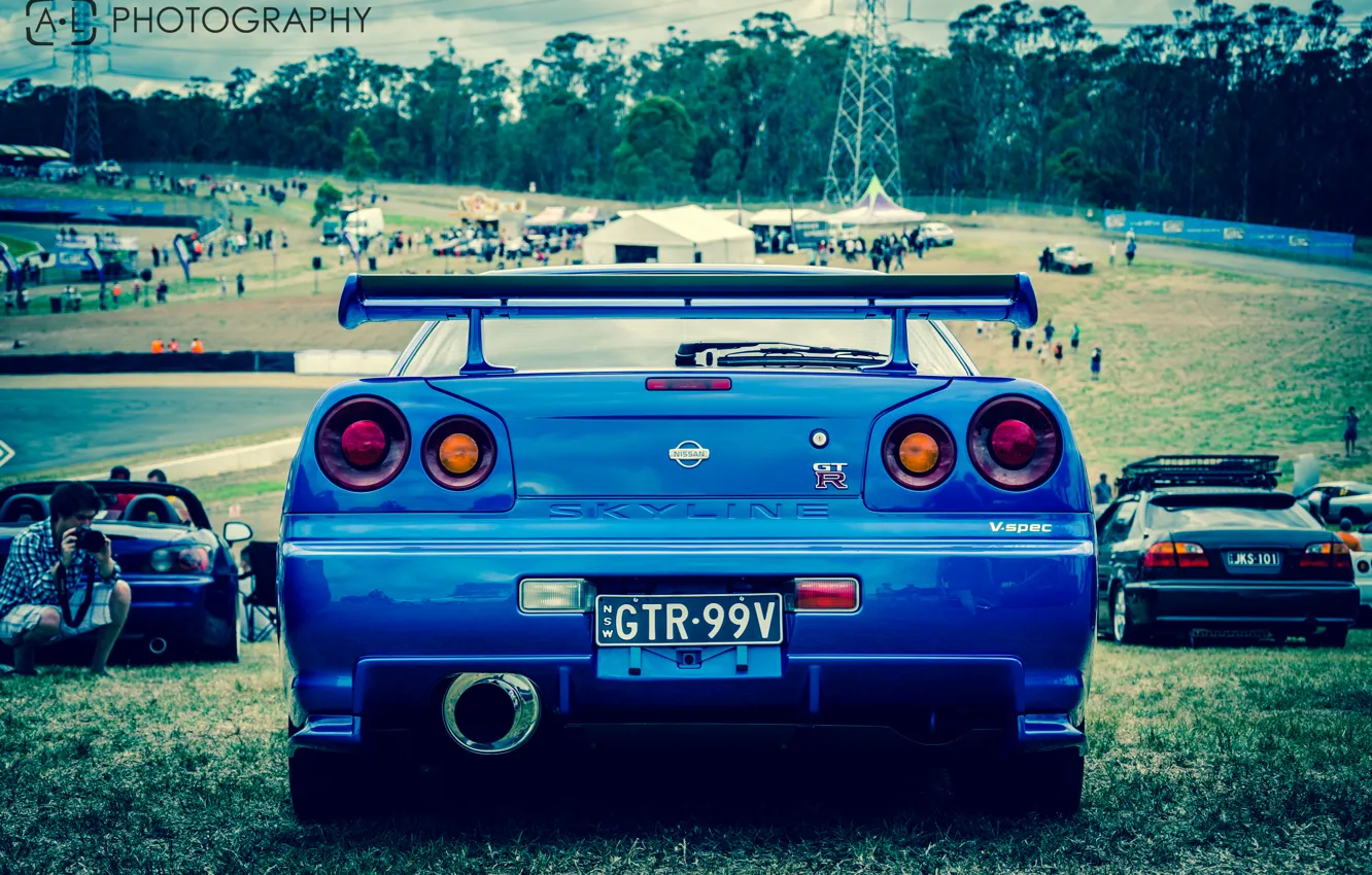 Wallpaper Auto, Blue, Machine, Nissan, GTR, Nissan, Blue, Skyline, R34 ...