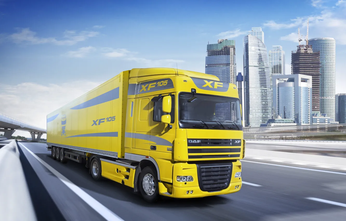 Wallpaper road, the sky, clouds, the city, yellow, movement ...