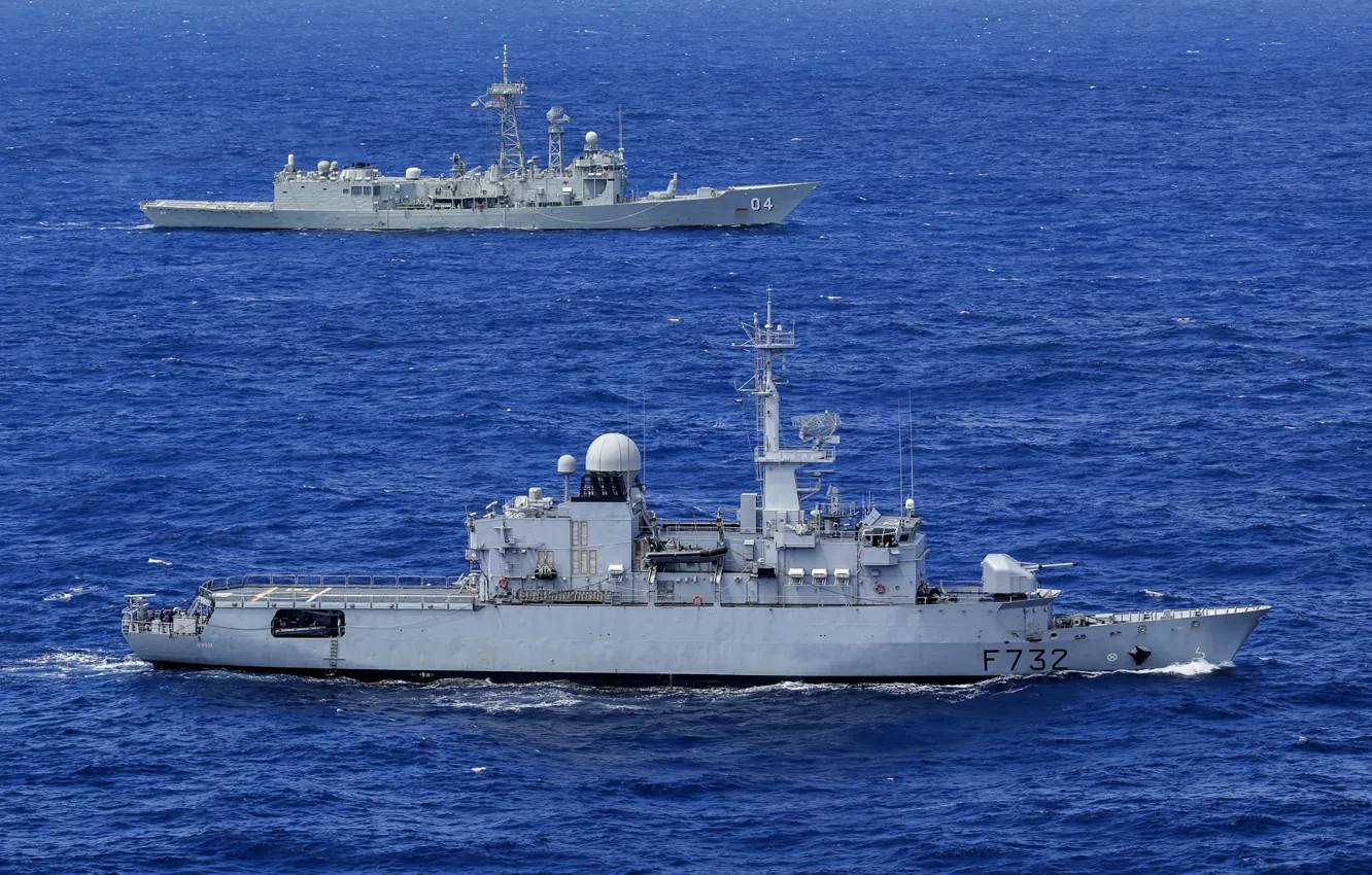 Wallpaper the ocean, ship, exercises for mobile and desktop, section ...