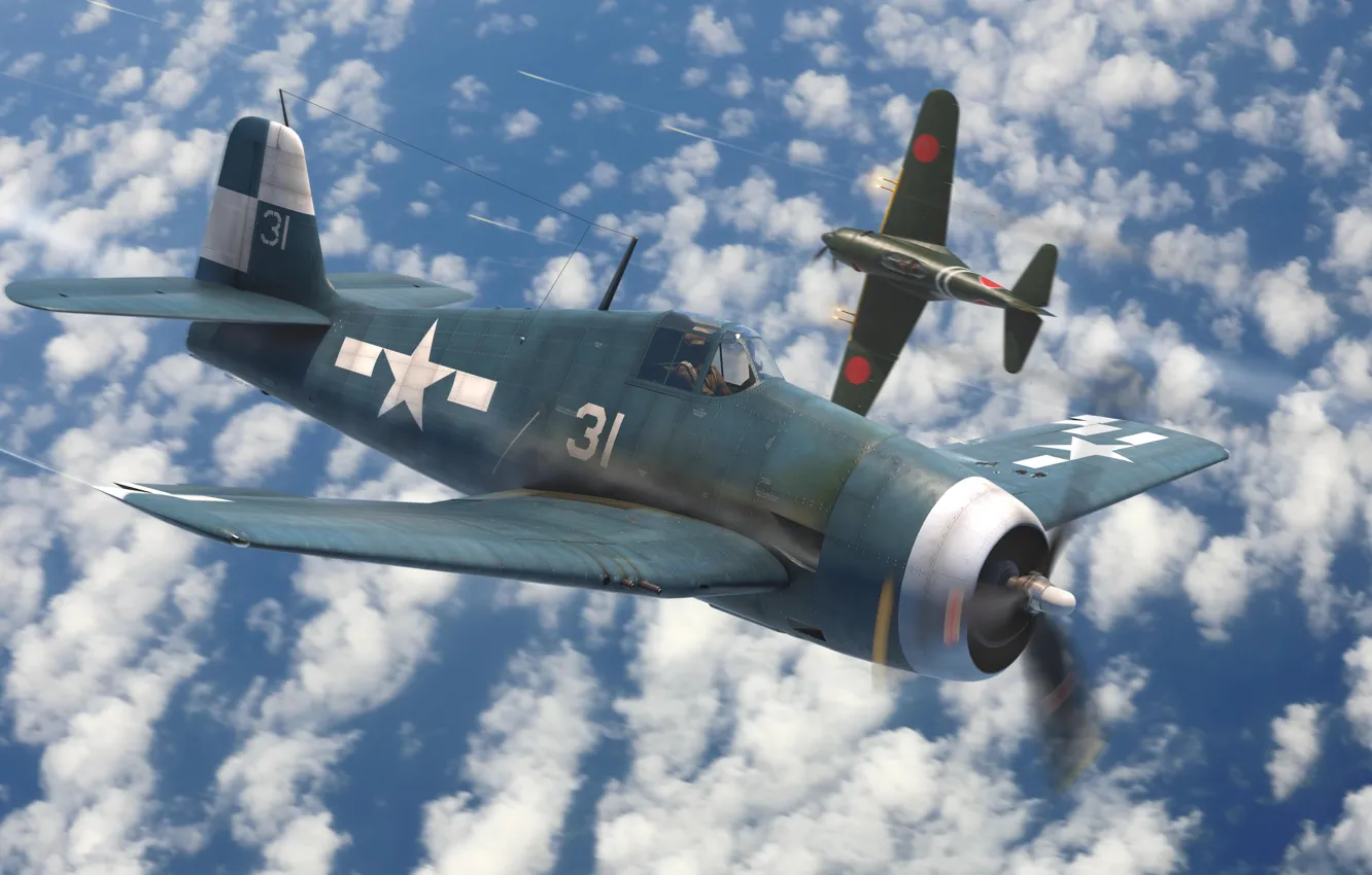 Wallpaper fighter, USA, deck, The Grumman F6F Hellcat, Antonis Karidis ...