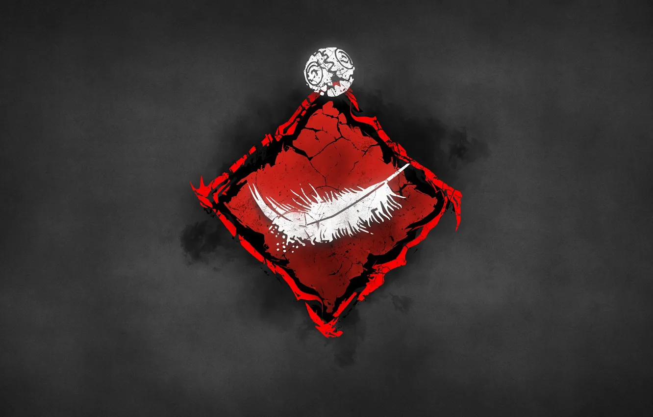 Wallpaper background, pen, shell, emblem, Lightweight, Dead by Daylight ...
