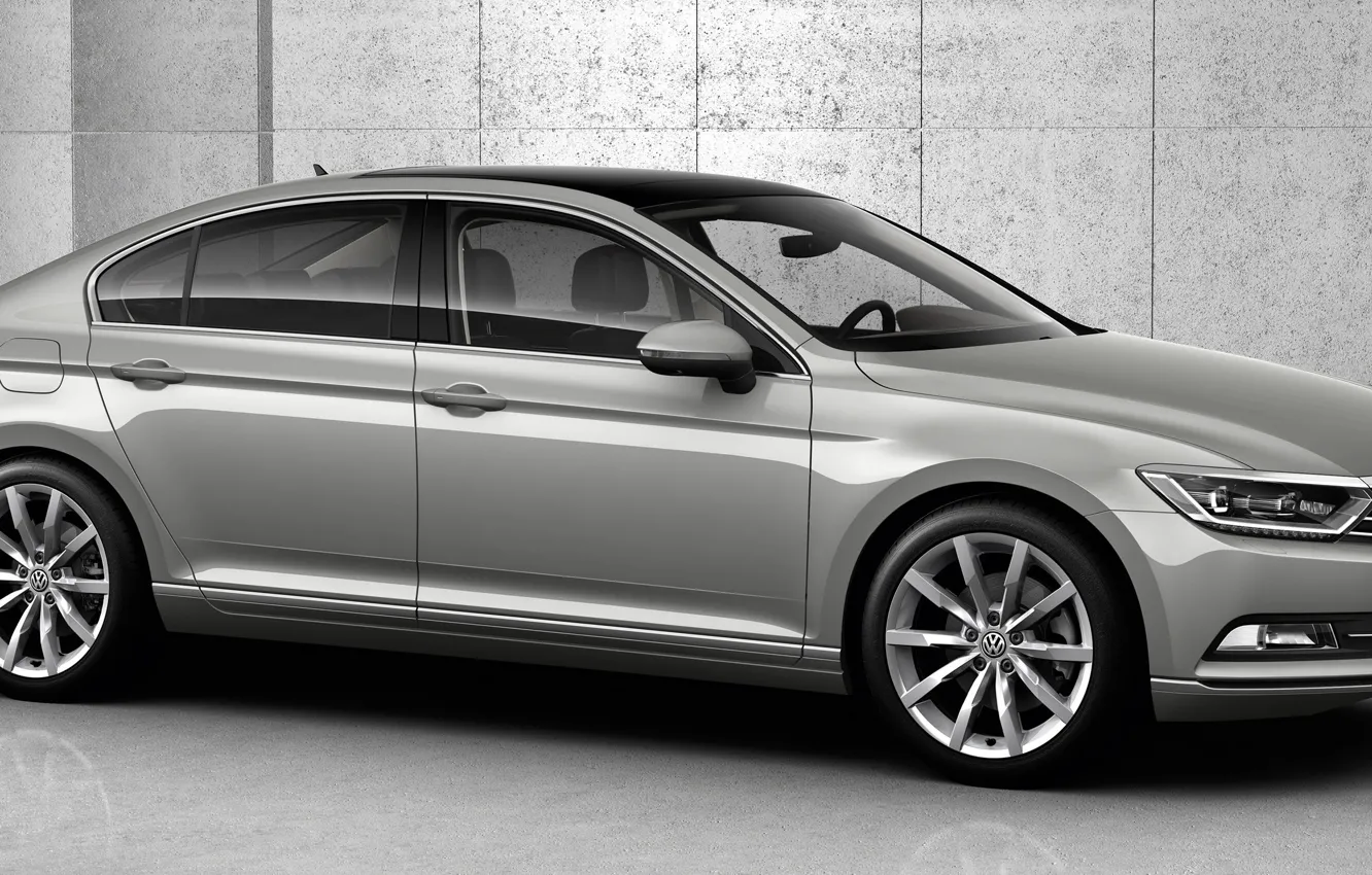 Wallpaper Volkswagen, Silver, Passat images for desktop, section ...