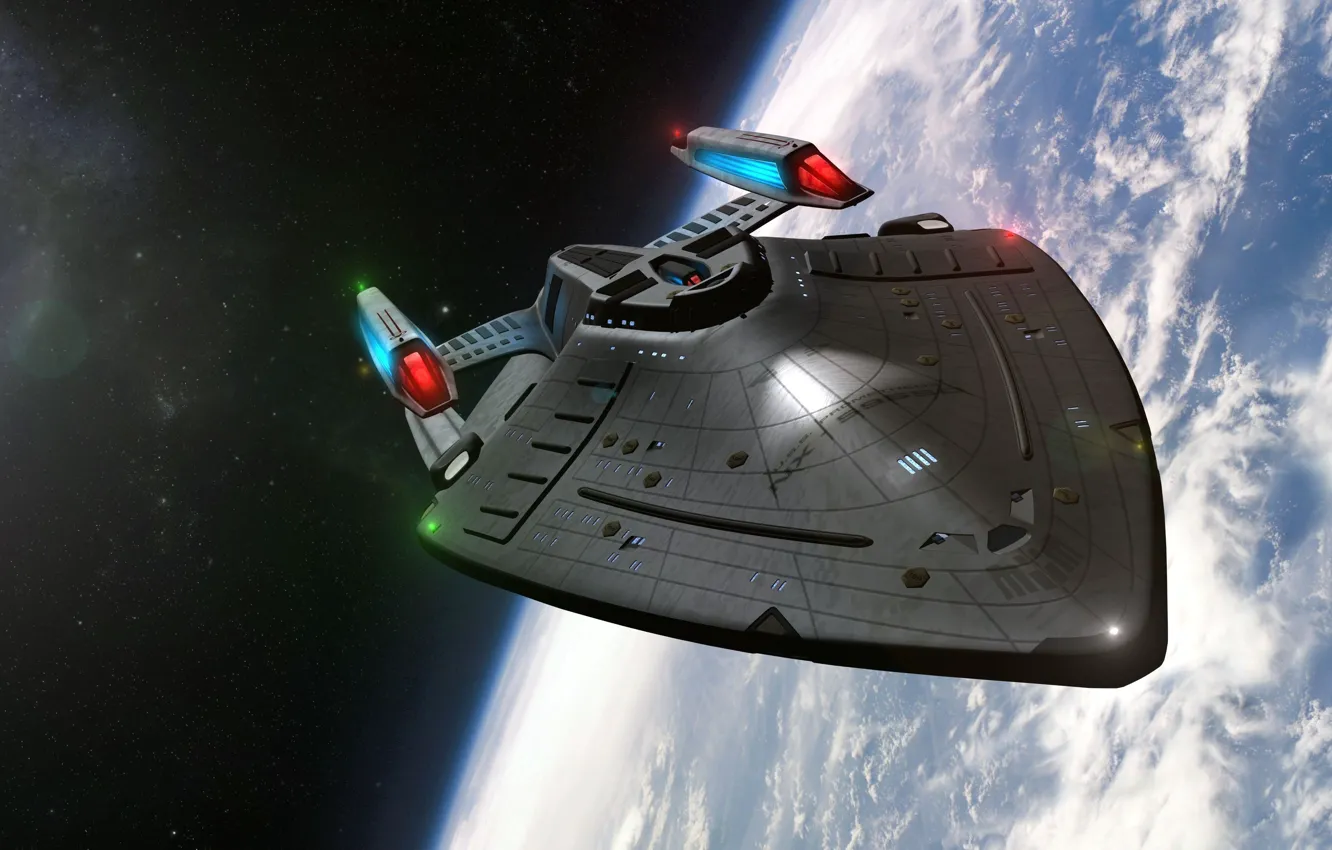 Wallpaper space, planet, stars, flight, orbiting earth for mobile and ...