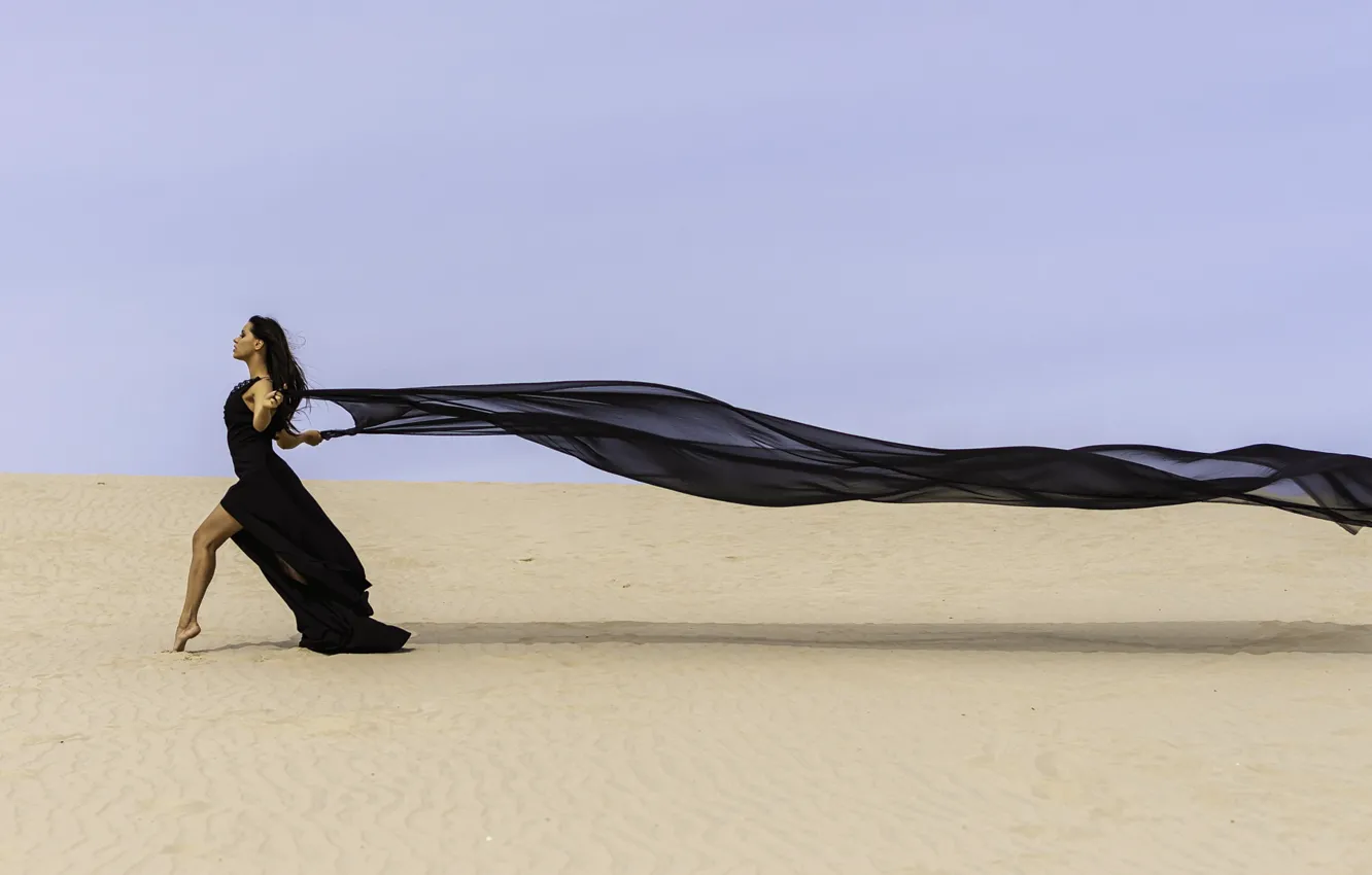 Wallpaper girl, pose, train, dress, Chris Bos for mobile and desktop ...