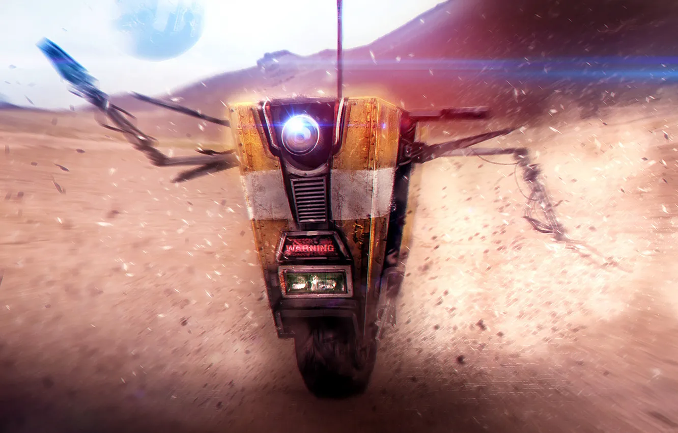 Wallpaper Robot, Borderlands, Claptrap, CL4P-TP images for desktop ...