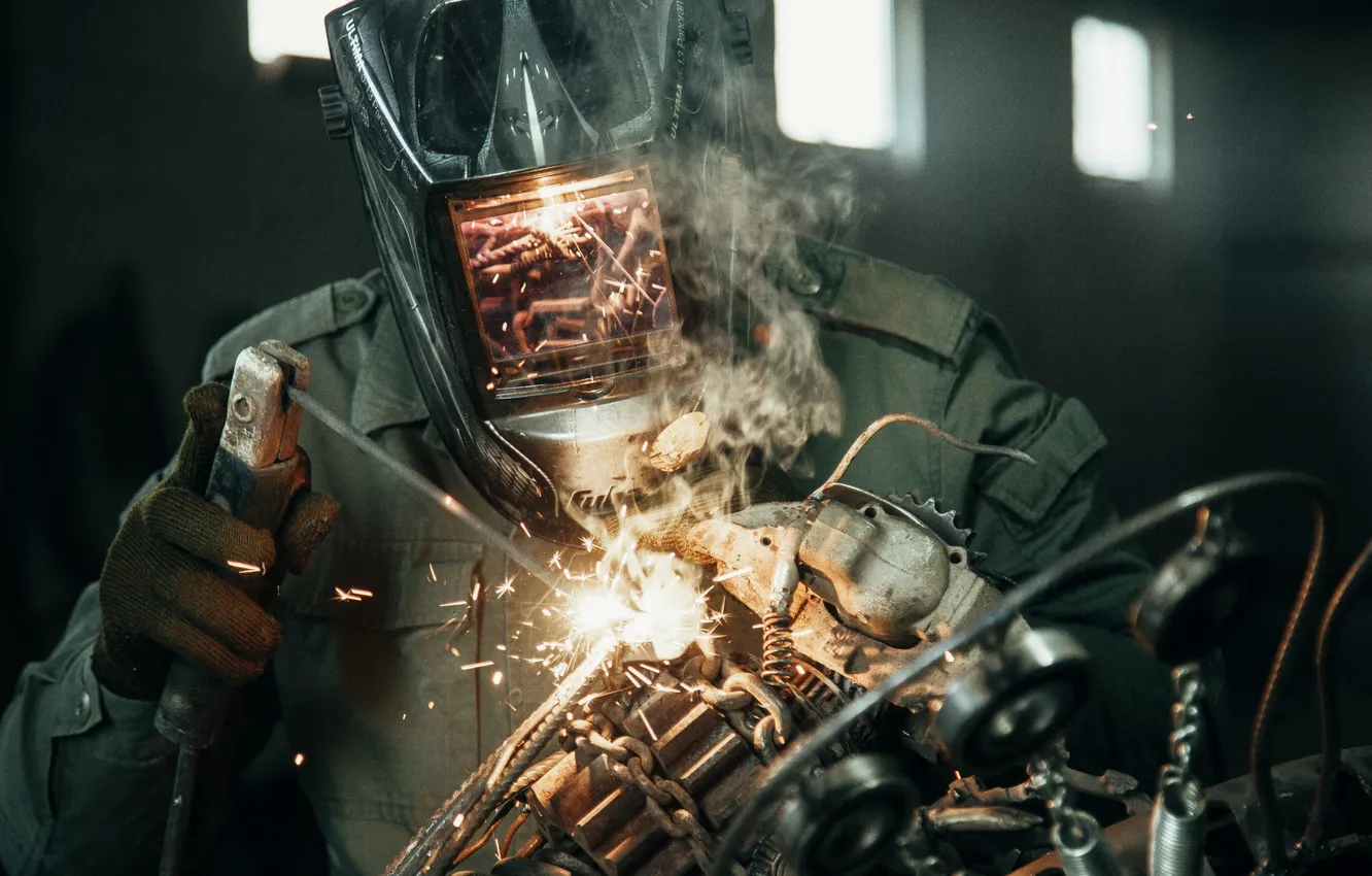 Wallpaper metal, art, welder, scrap, electrode for mobile and desktop ...