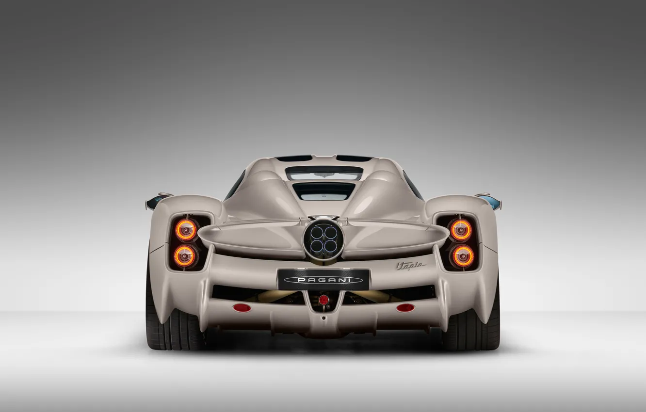 Wallpaper Pagani, rear view, Utopia, Pagani Utopia for mobile and ...