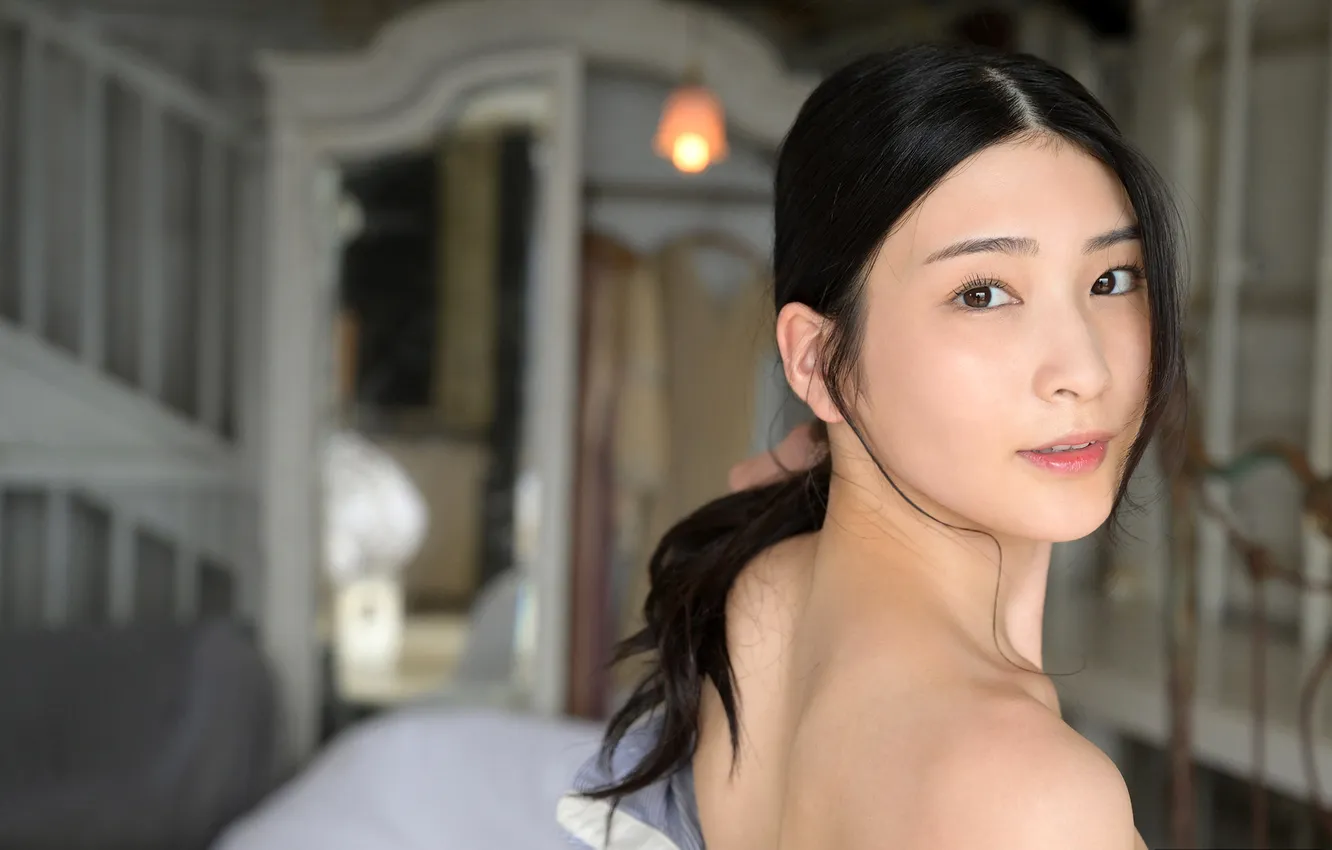 Wallpaper woman, beautiful, model, pretty, asian, cute, back, japanese ...