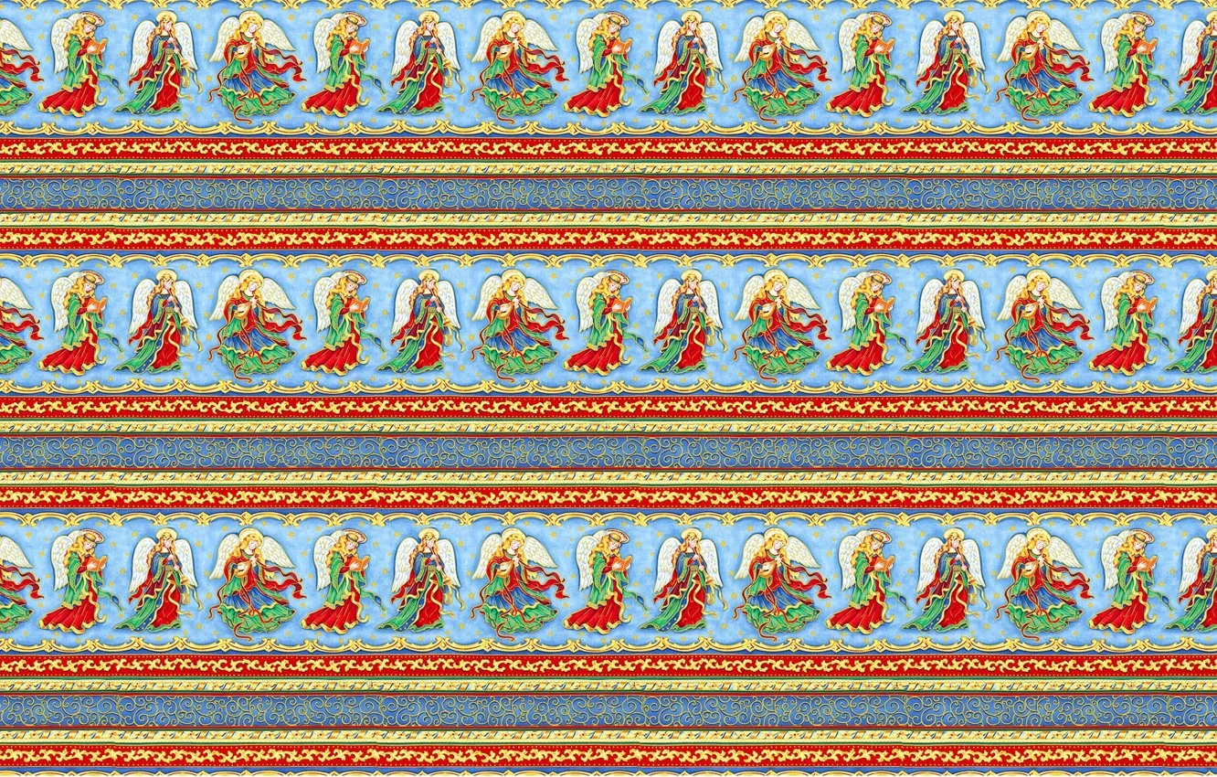 Wallpaper line, strip, background, Wallpaper, figure, wings, angels ...