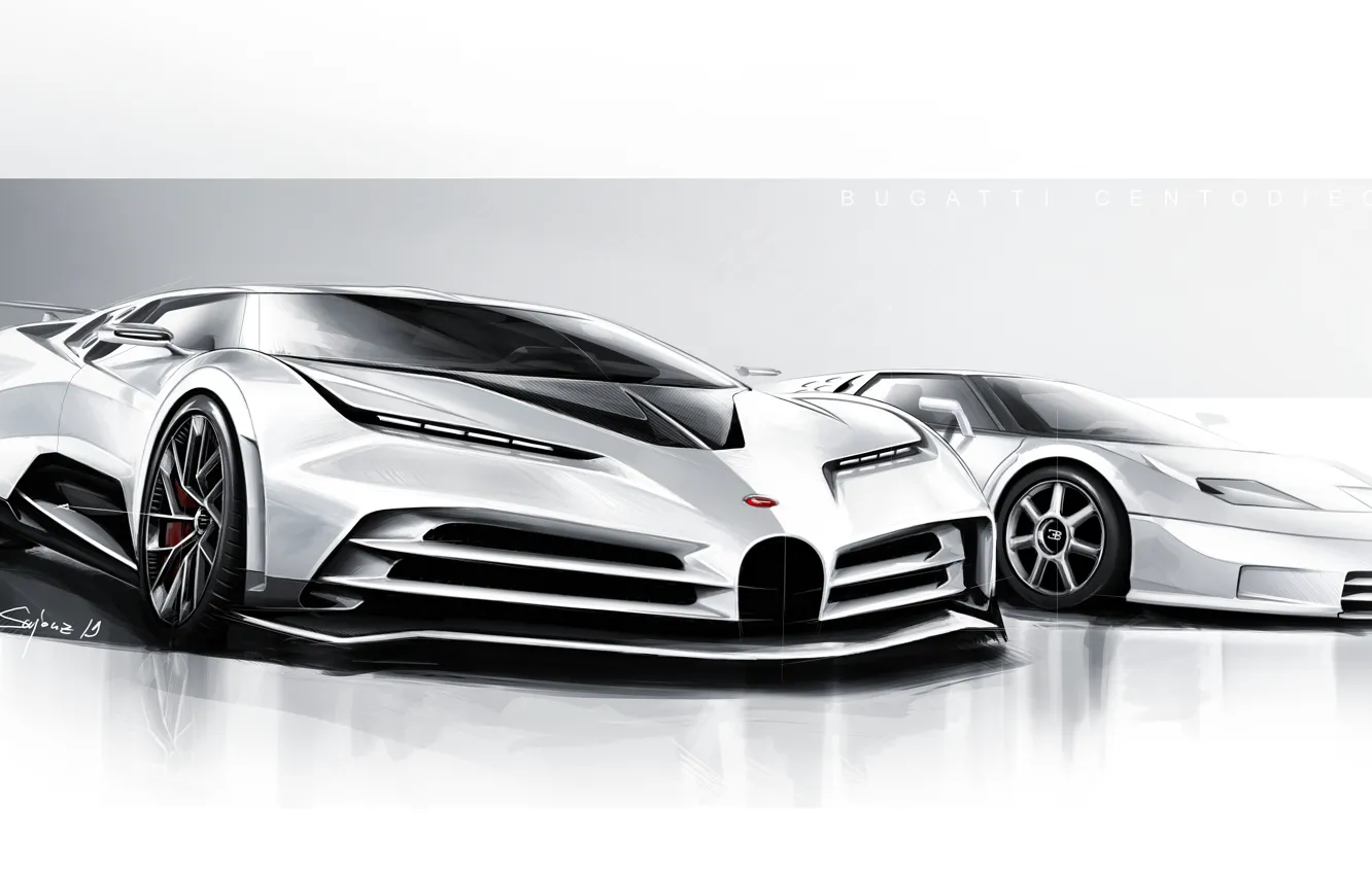 Wallpaper Design, Figure, Bugatti, Hypercar, Sportscar, 2020, Bugatti ...