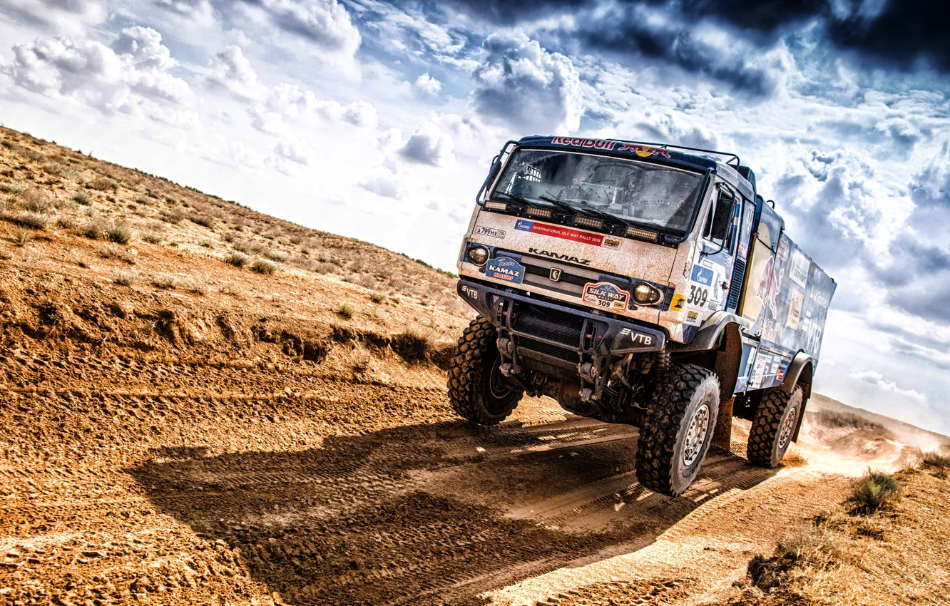 Wallpaper sand, machine, auto, race, sport, speed, dunes, Truck for ...