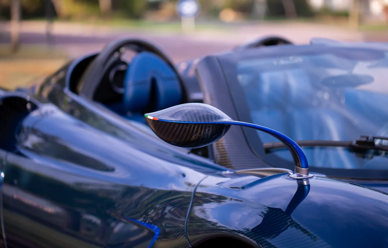 Wallpaper Pagani, design, To huayr, mirror, Pagani Huayra Roadster for ...