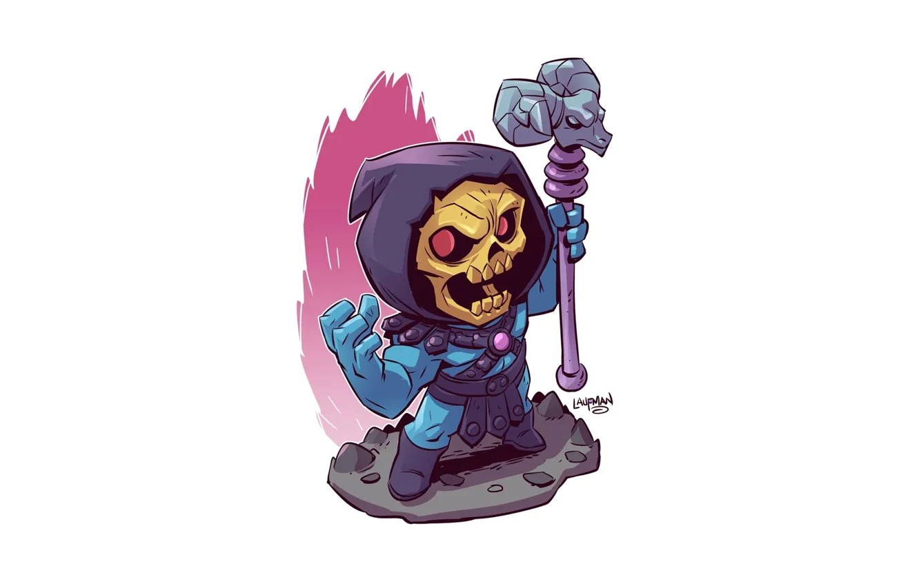 Wallpaper DC comics, Skeleton, Derek Laufman images for desktop ...
