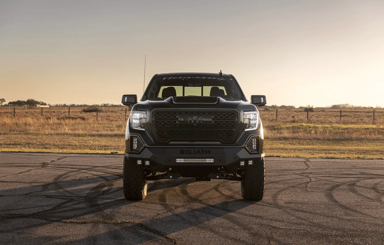 Wallpaper jeep, pickup, the front, GMC, Hennessey, Supercharged ...