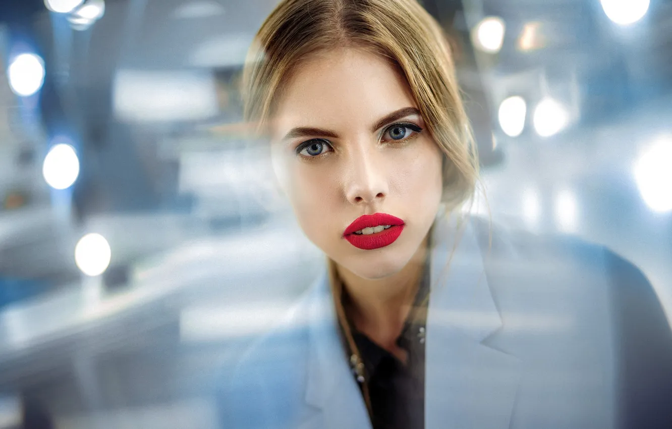 Wallpaper portrait, blonde, Valia, Stanislav Ivanitsky for mobile and ...