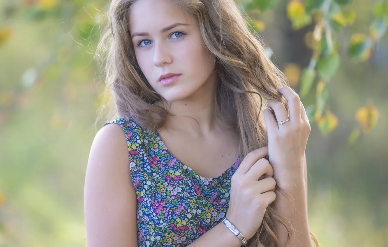 Wallpaper portrait, Pauline, Konstantin Burkin for mobile and desktop ...