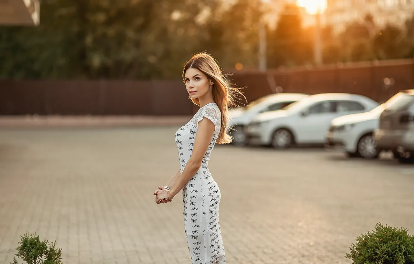Wallpaper model, pretty, look, blonde, A Diakov George for mobile and ...