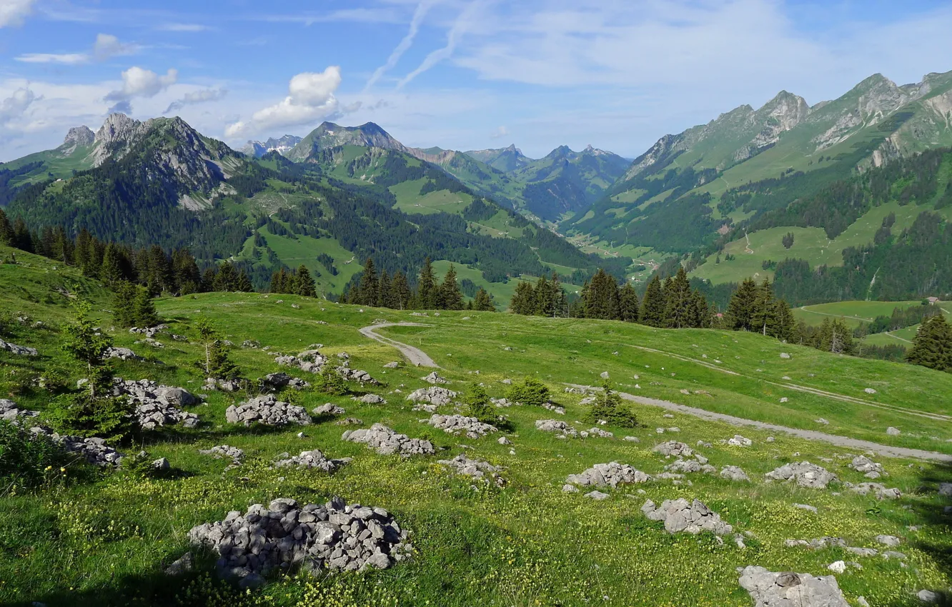 Wallpaper city, nature, town for mobile and desktop, section пейзажи ...