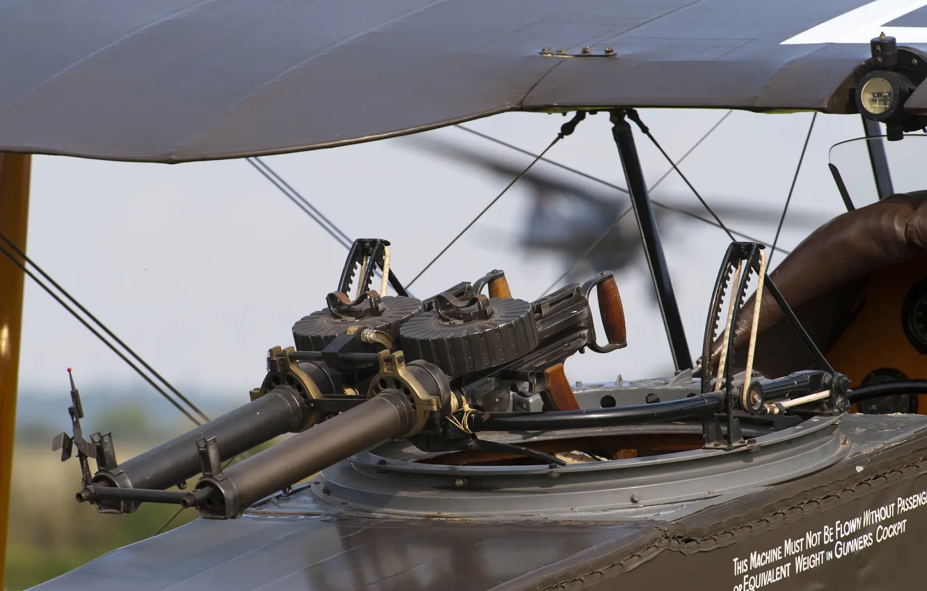 Wallpaper weapons, wing, war, cabin, the plane, guns, world, times ...