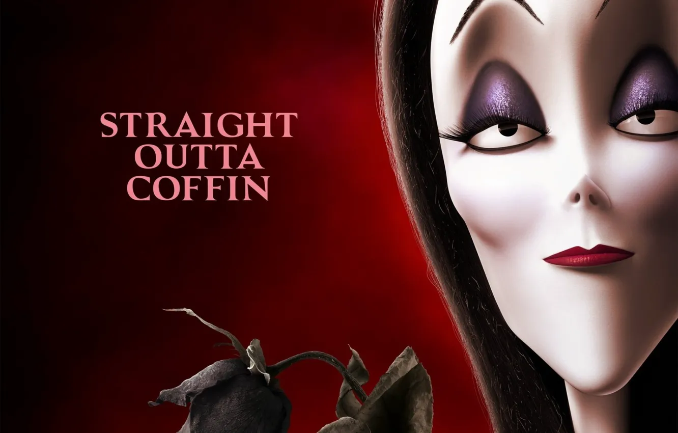 Wallpaper girl, lady, The Addams Family, The Addams Family 2019 for ...