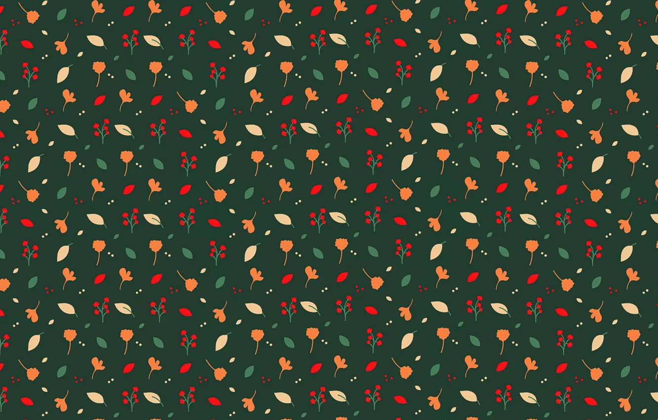 Wallpaper leaves, background, dark green, pattern, plant, texture ...