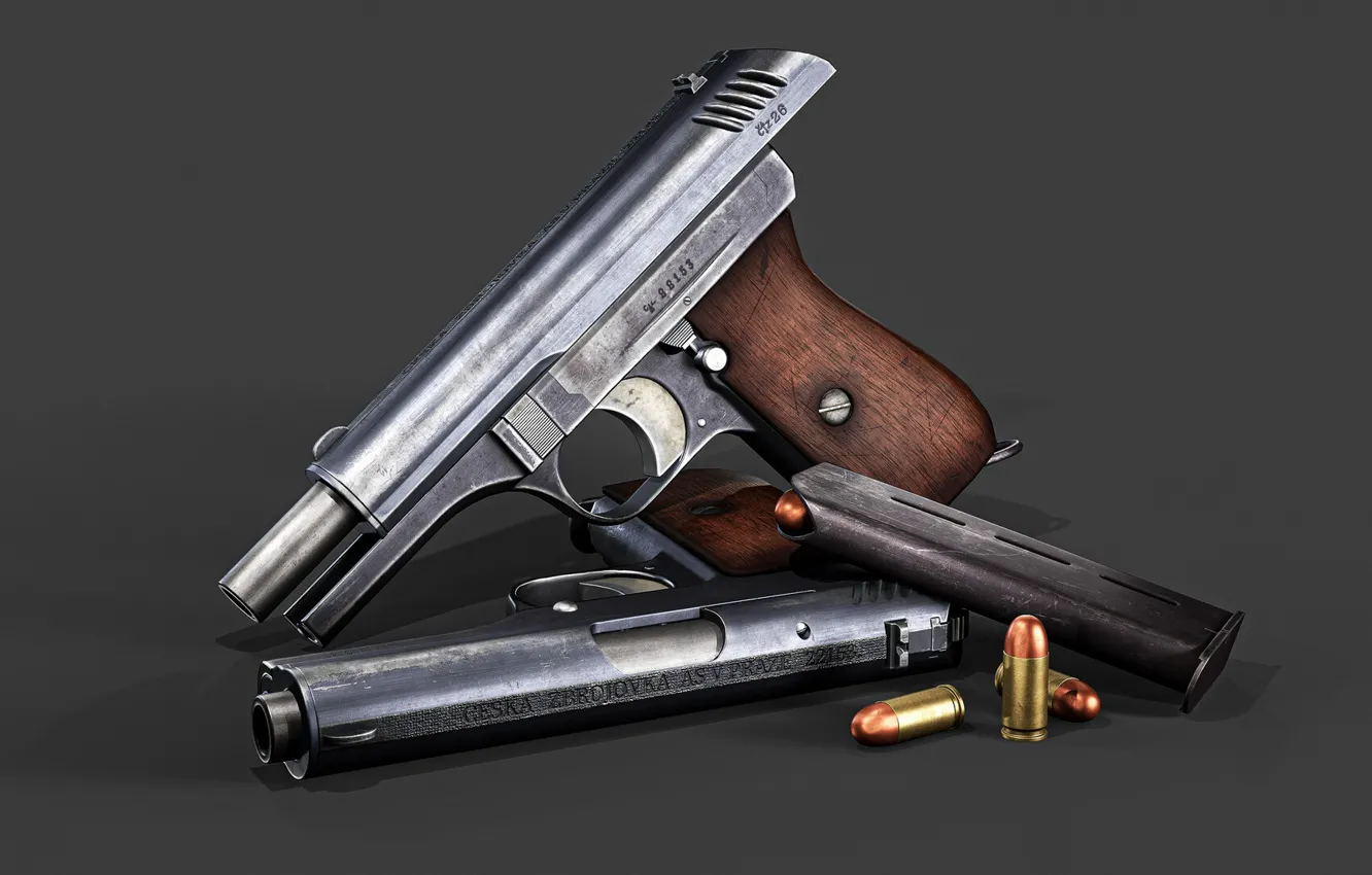 Wallpaper Czech Republic, self-loading pistol, CZ 24 for mobile and ...