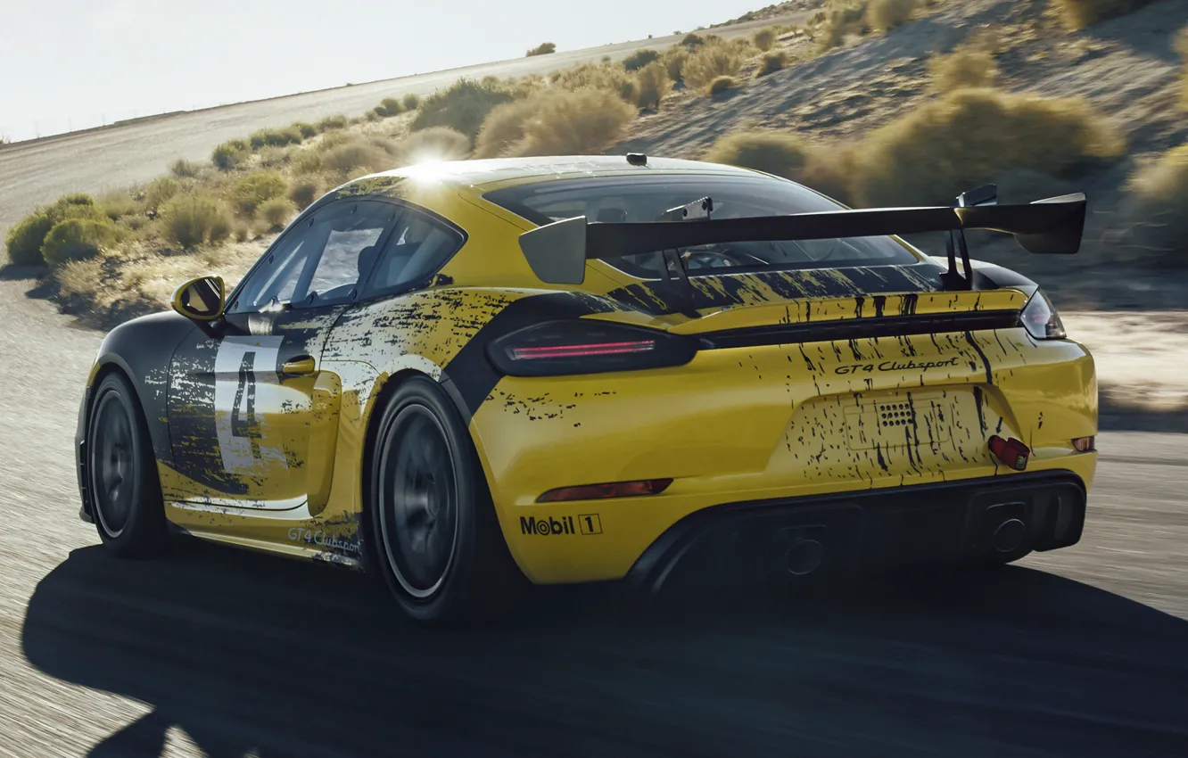 Wallpaper exterior, Clubsport, Porsche 718, Cayman GT4, Porsche 718 ...