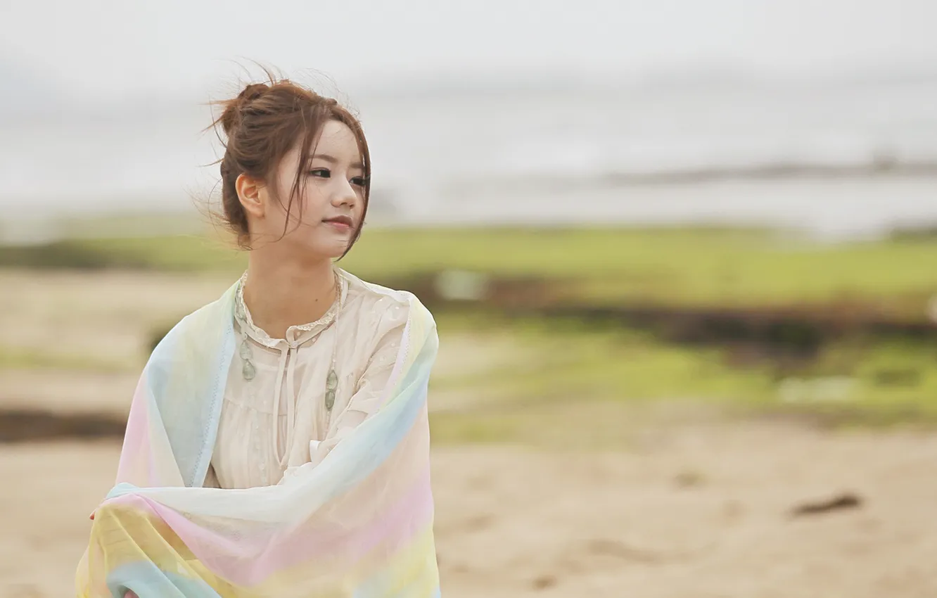 Wallpaper Music, Asian, Beach, Beauty, Kpop, Singer, Outside, Girl's ...