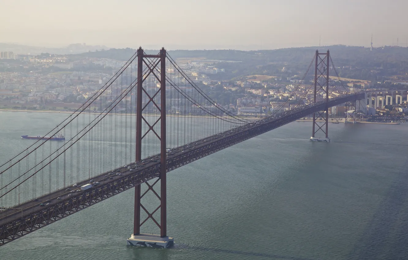 Wallpaper Bridge, Lisboa, Portugal, Almada, April 25th Bridge images ...