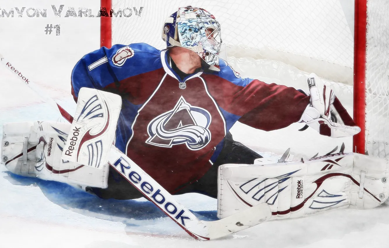 Wallpaper gate, hockey, Semyon Varlamov, Varlamov, the goalkeeper for ...