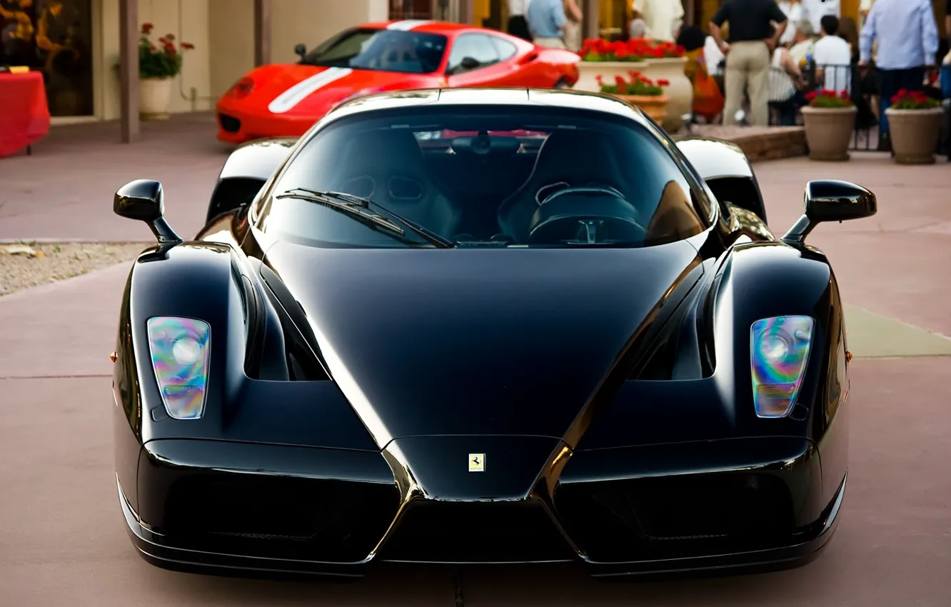 Wallpaper Black, Machine, Ferrari, Ferrari, Car, Car, Enzo, Black, Enzo ...