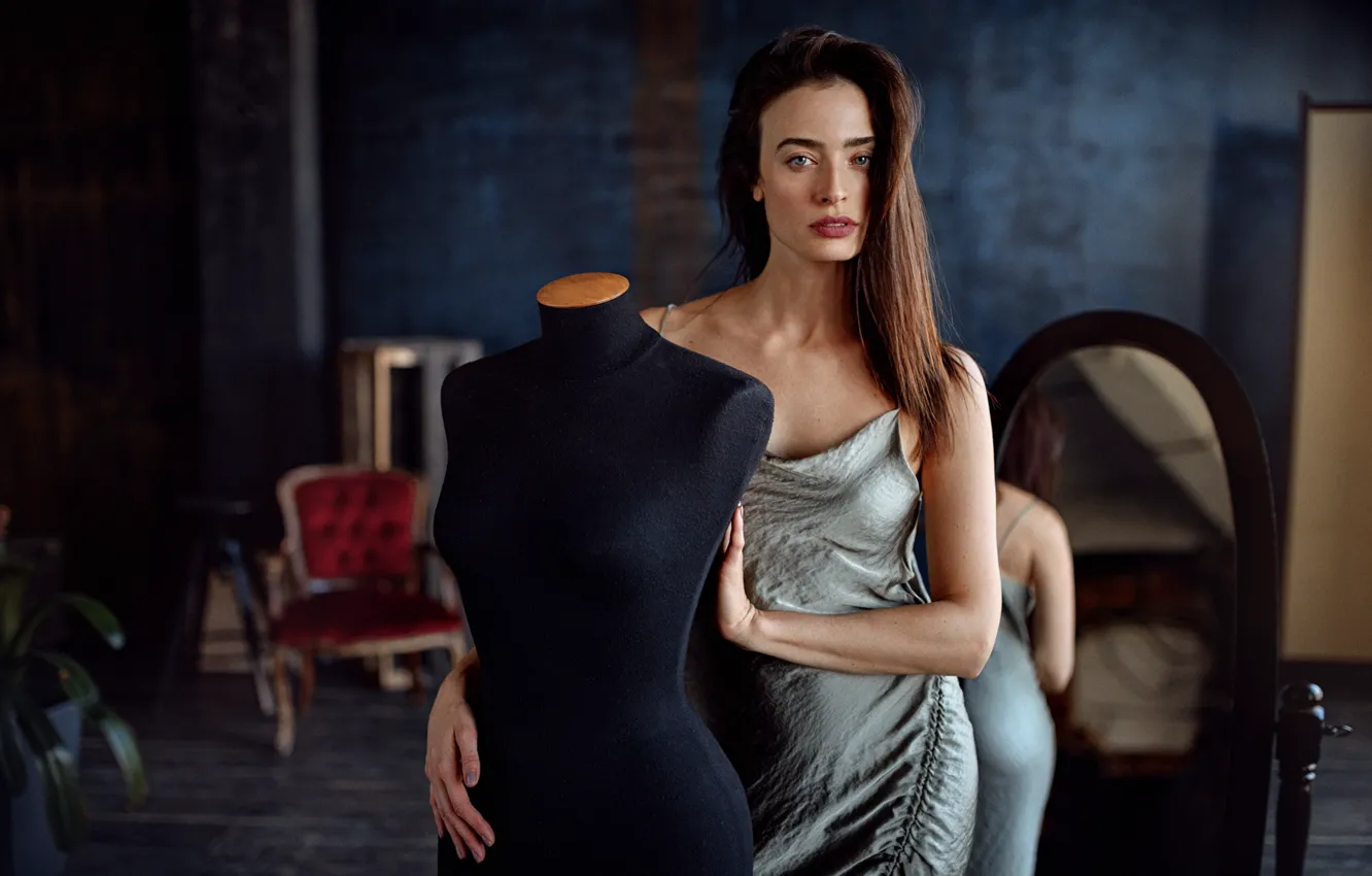 Wallpaper Girl Portrait Mirror Dummy Beauty George Chernyadev