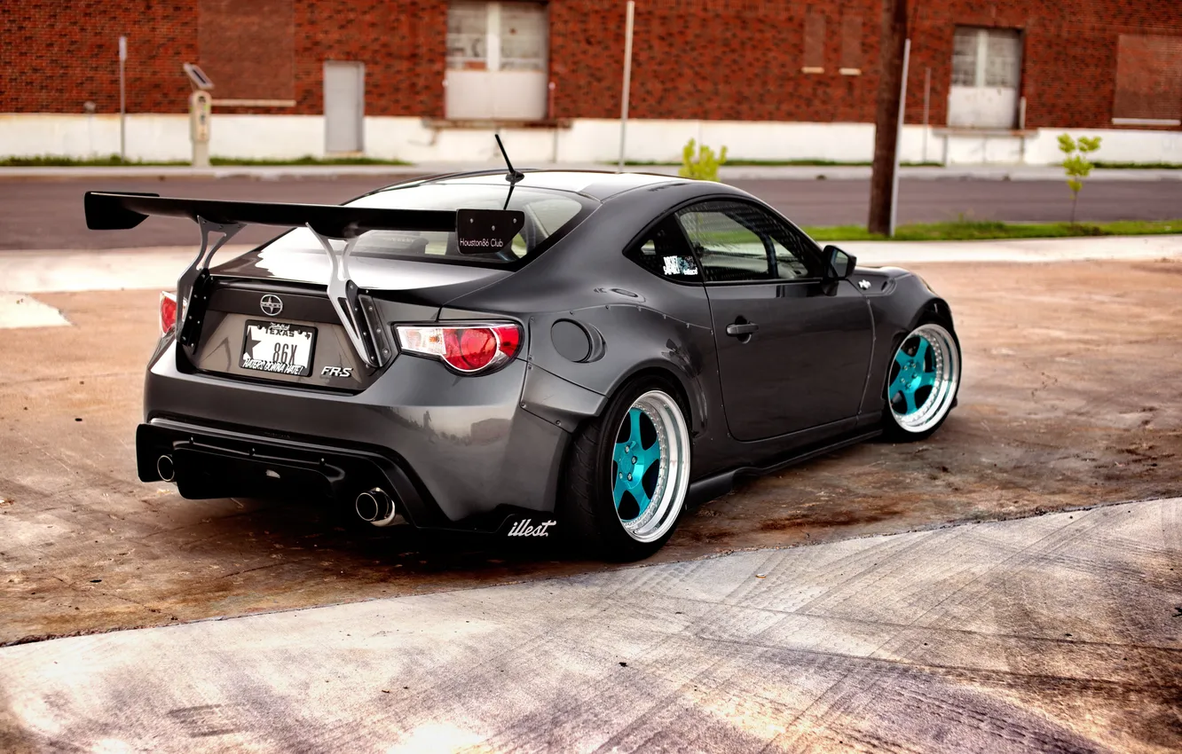 Wallpaper FR-S, Scion, Rear for mobile and desktop, section машины ...