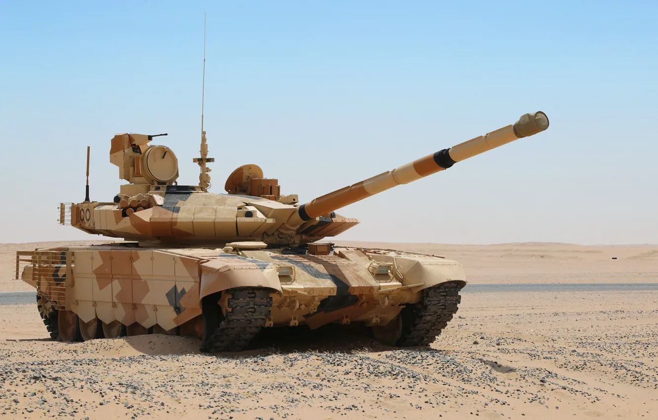 Wallpaper desert, sand, tank, t-90ms for mobile and desktop, section ...