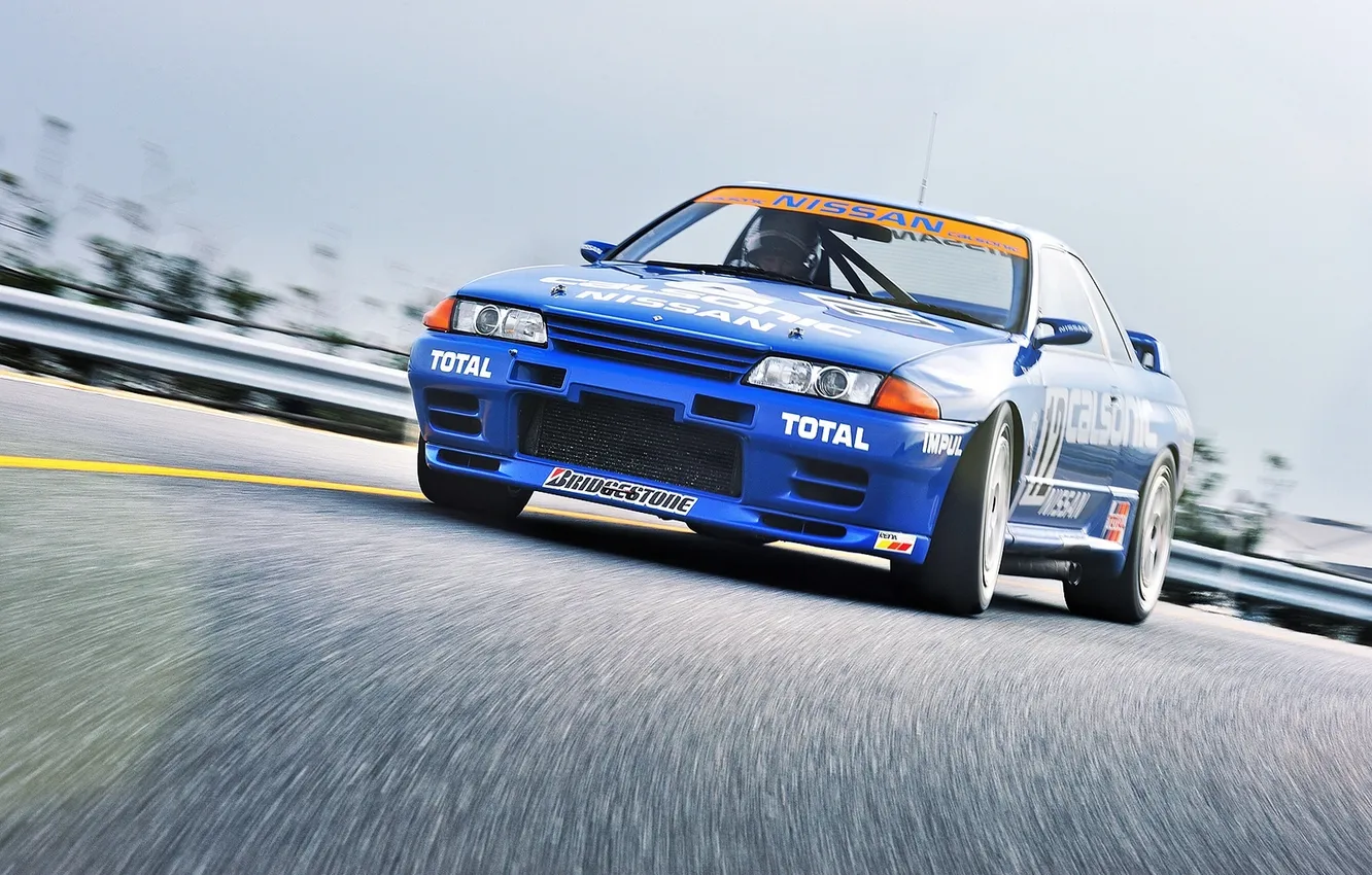 Wallpaper machine, Nissan, car, R32, skyline, Nissan, tuning, speed for ...