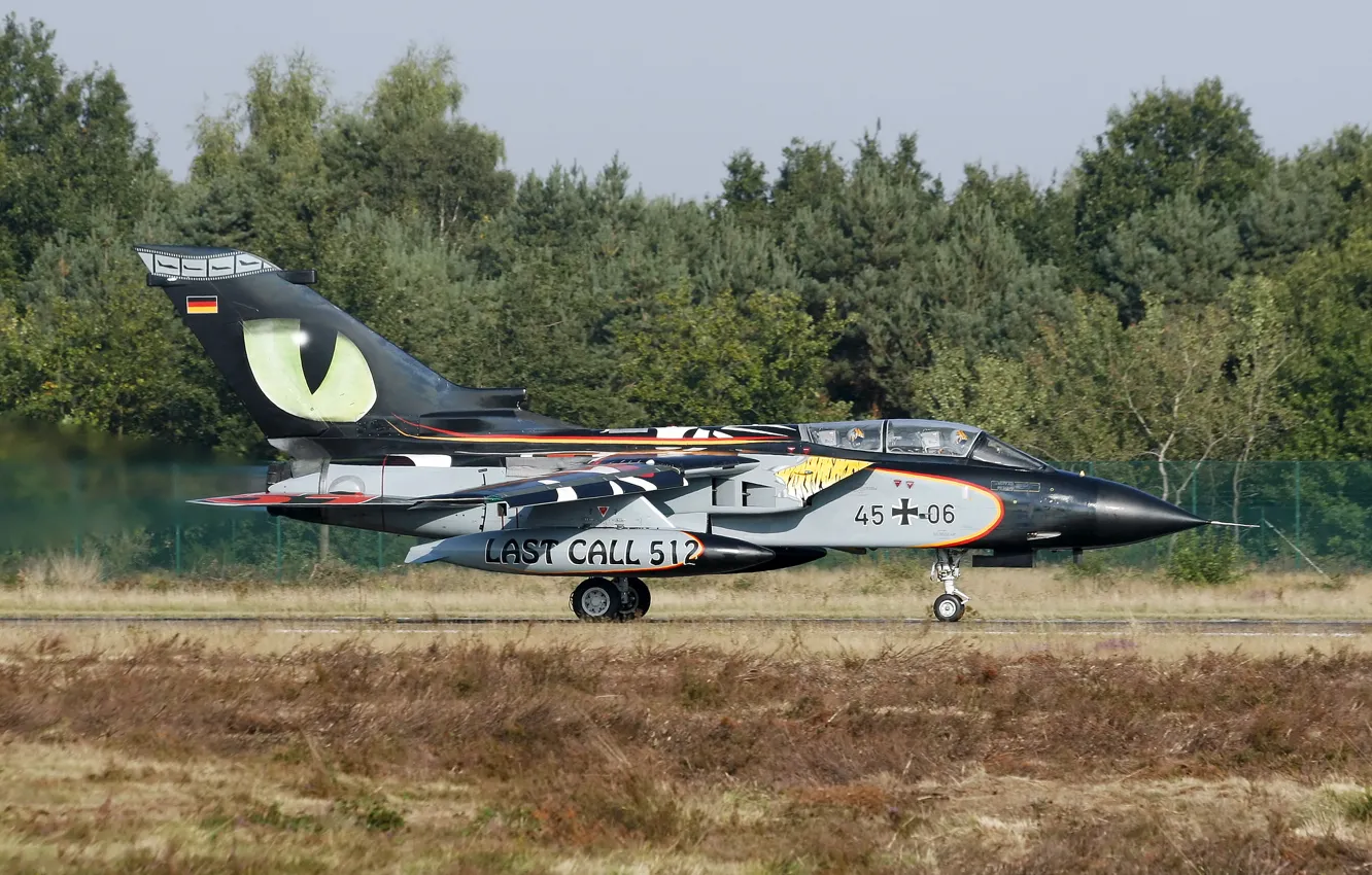 Wallpaper fighter, bomber, the airfield, the rise, Panavia Tornado, IDC ...