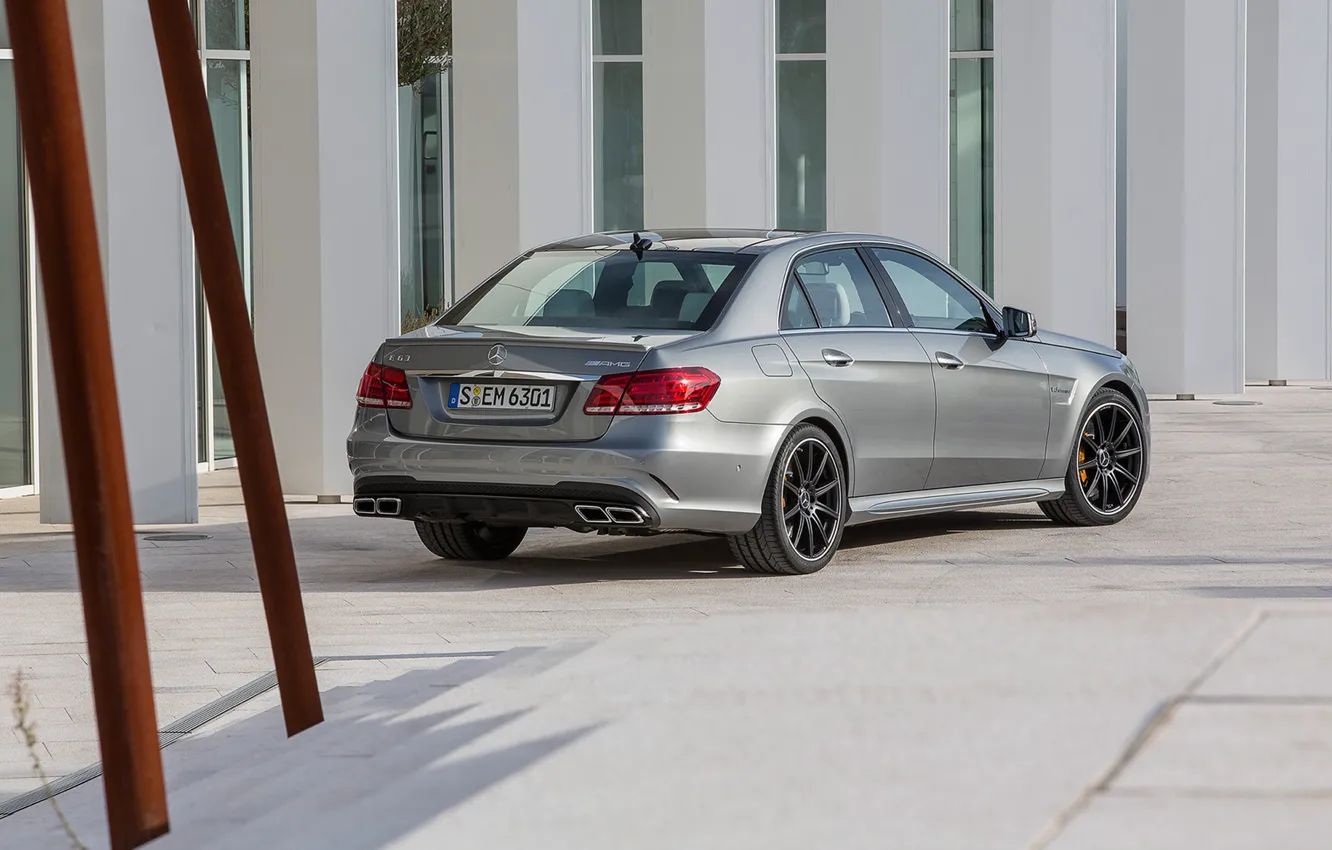 Wallpaper Mercedes-Benz, AMG, back, E 63 for mobile and desktop ...