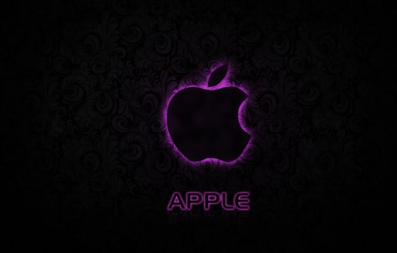 Wallpaper apple, logo, texture, pink, hi-tech for mobile and desktop ...