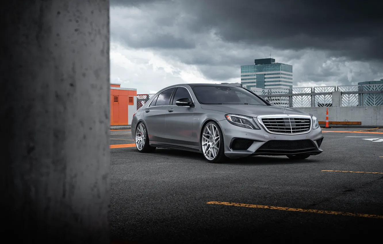 Wallpaper City, Mercedes, AMG, Silver, W222, S63, Roof images for ...