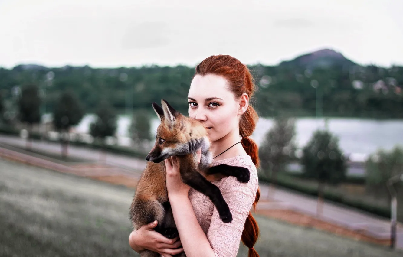 Wallpaper look, landscape, pose, background, model, portrait, makeup ...