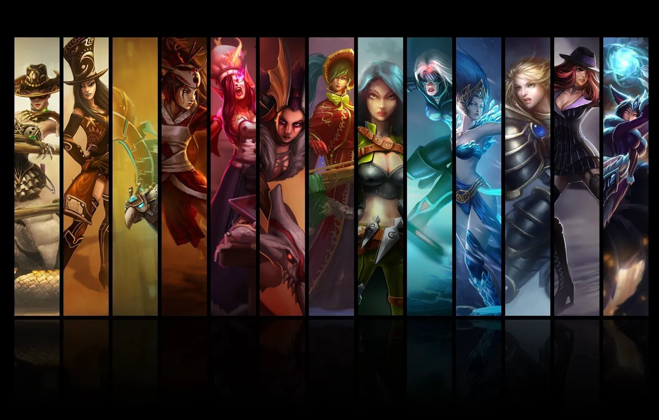 Wallpaper girls, the game, game, League of Legends, LOL, League Of ...