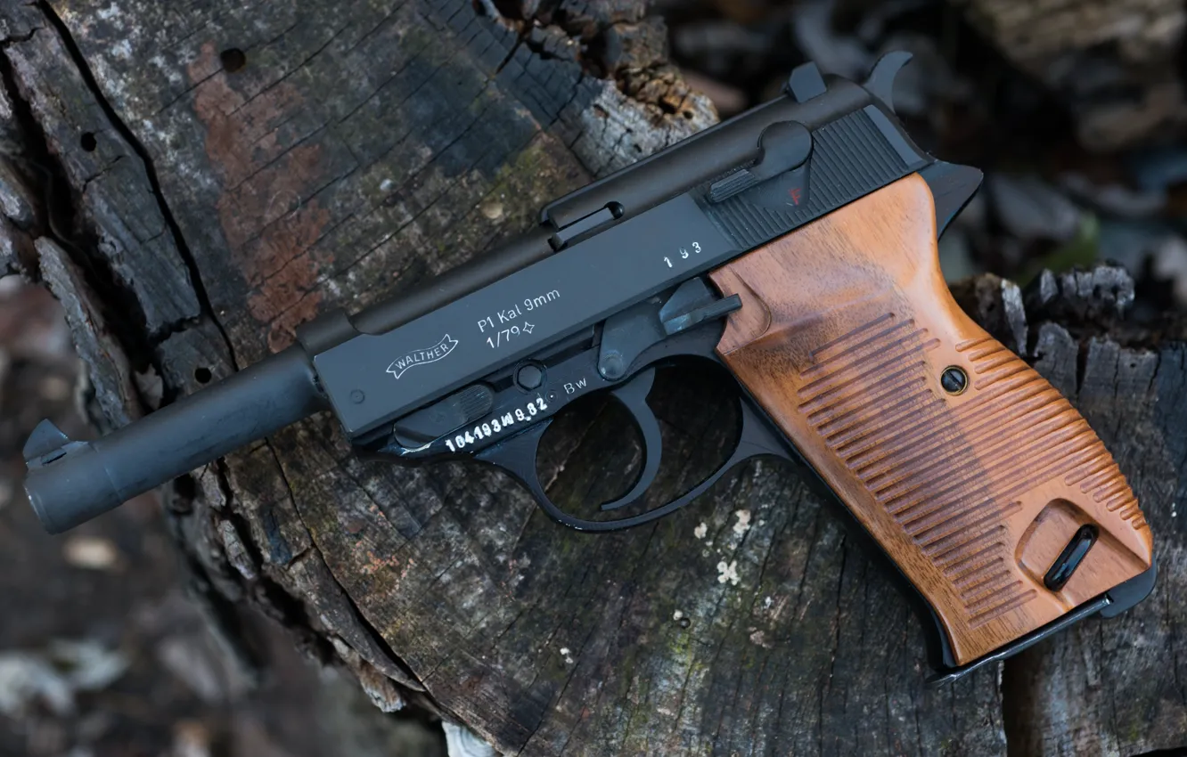 Wallpaper gun, Walther for mobile and desktop, section оружие ...